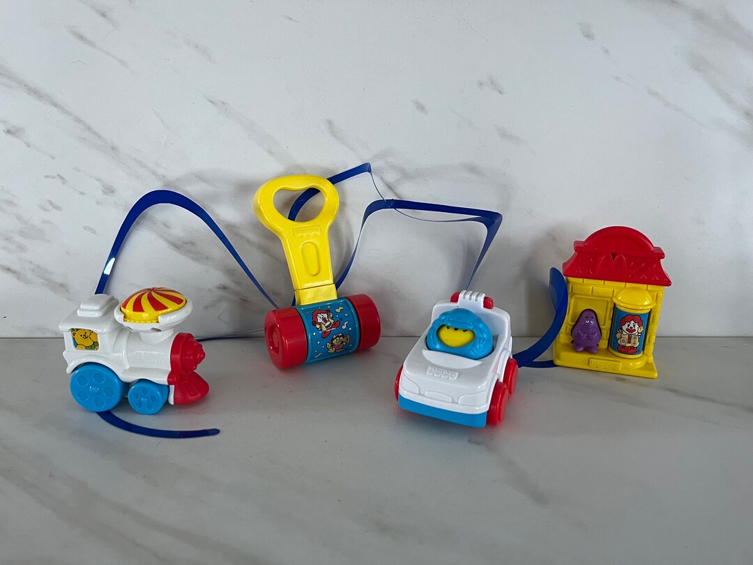 Vintage Fisher Price Mcdonald Happy Meal Plastic Miniature Classic Toys ...