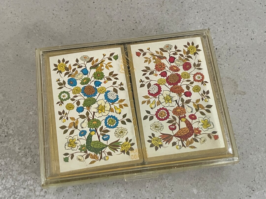 Stancraft Vintage Poker or Playing Cards. Standard Double Deck. 1960s ...