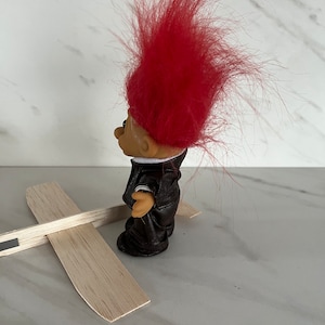 Troll Vintage Aviator Pilot Troll Doll. Russ Berrie and Company. Marked ...