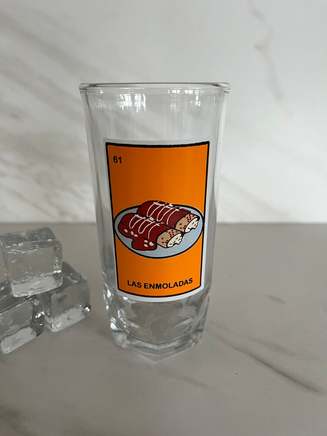 Vintage Dona Maria “las Enmoladas” Enchilada Mole Souvenir Mole Glass ...
