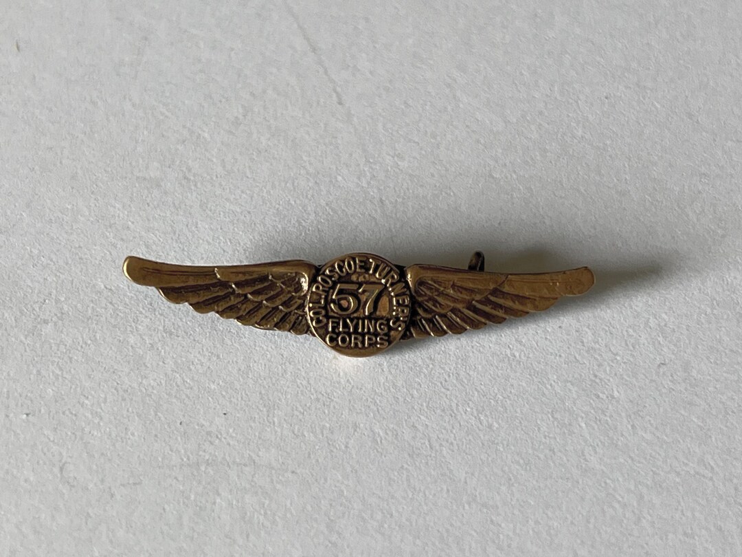 Heinz 57 Col. Roscoe Turner Flying Corps. Novelty Brass Souvenir Pin ...