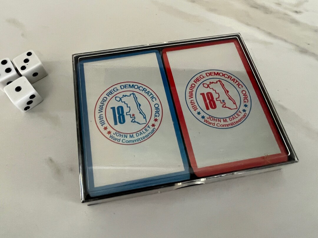 Vintage Playing Cards. Standard Double Deck. John M. Daley Original ...