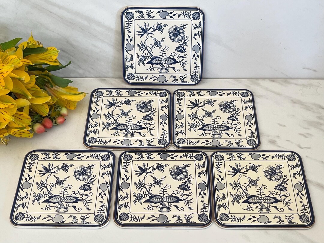 Pimpernel Vintage German Pattern Meissen Blue Onion or Blue Danube ...