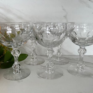 Tiffin-franciscan Crystal Empire Essex Crystal Vintage Champagne Coupe ...