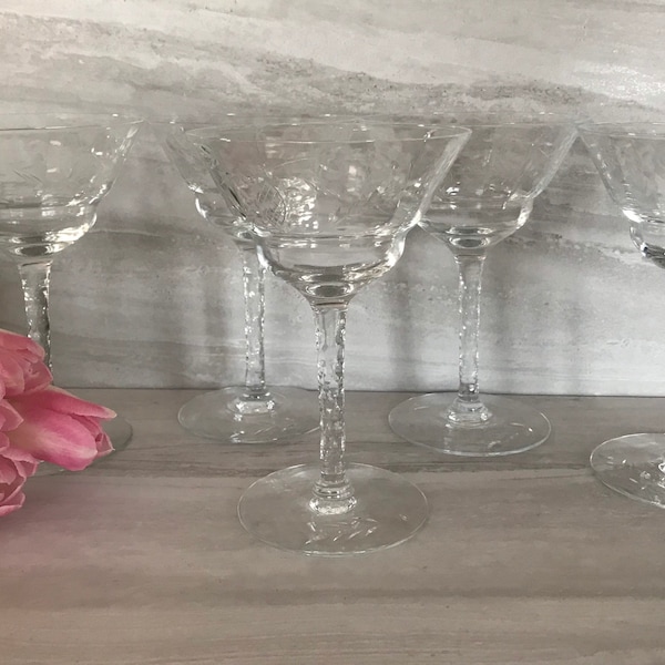 Vintage Stemware - Etsy