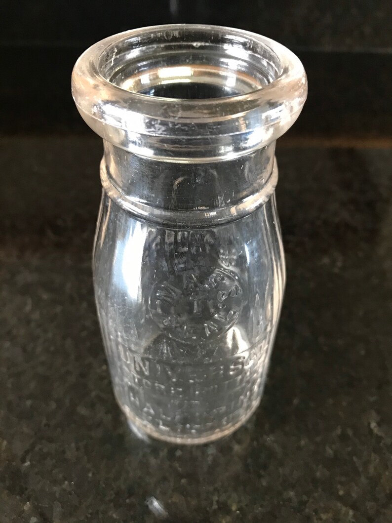 Antique Vintage Universal Store 5 Cent Milk Bottle. Beautiful - Etsy