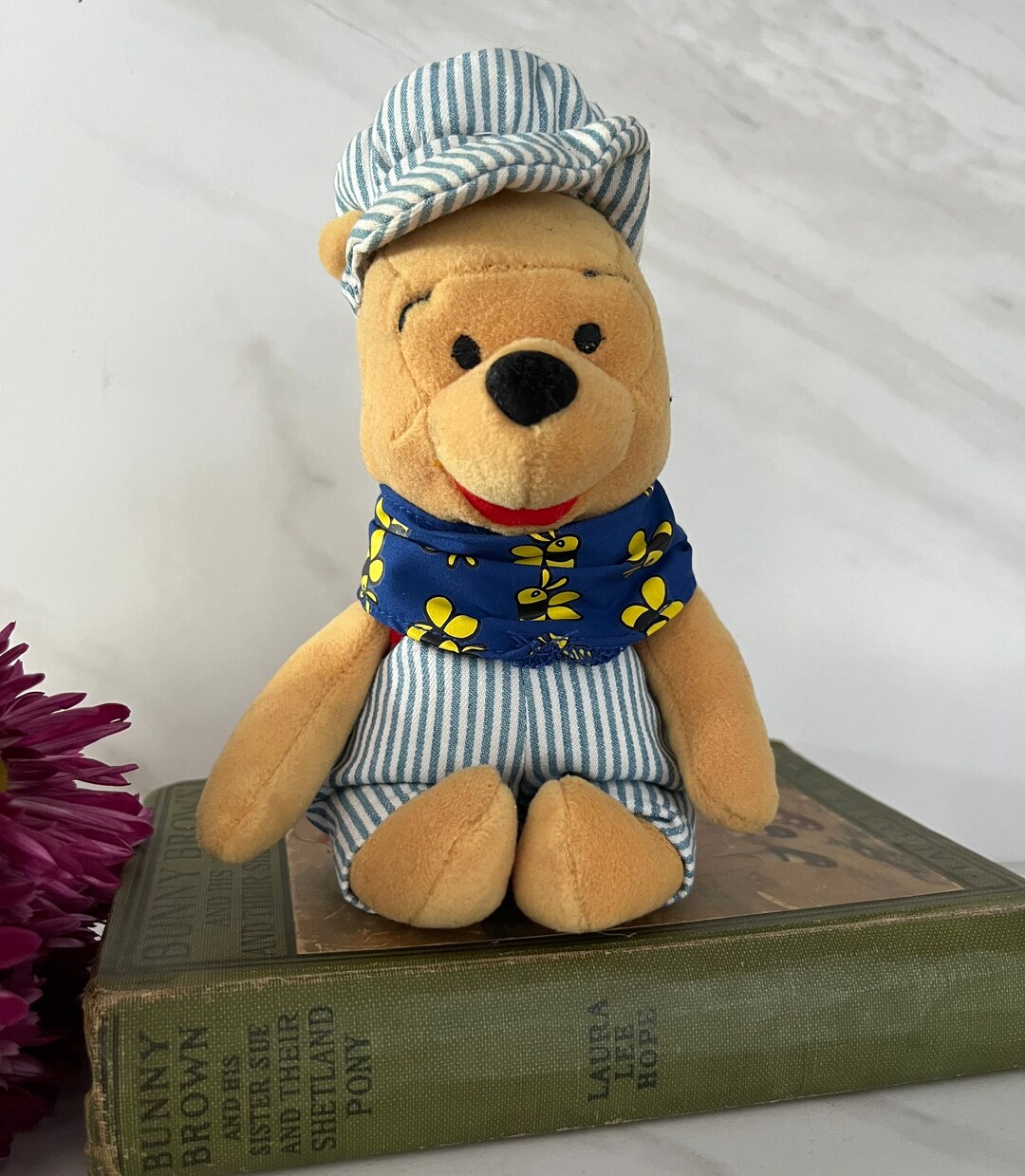 Winnie the Pooh Bear Dressed as Train Engineer Choo Choo - Etsy