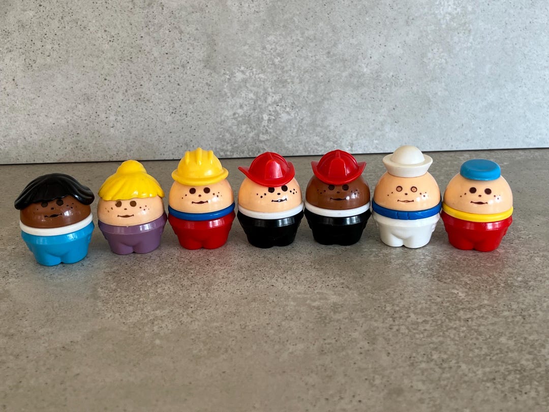 Little Tikes Vintage Toddle Tots People. 1980’s. Set of Seven. - Etsy