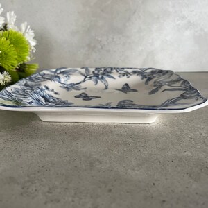 Vintage Pier One Imports Porcelain Plate Adrianna 1990s. Marked Pier 1 ...