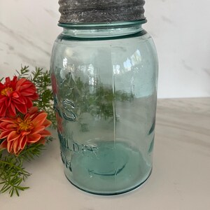 Antique Vintage Hazel Atlas Cornflower Blue Glass Perfect “strong ...