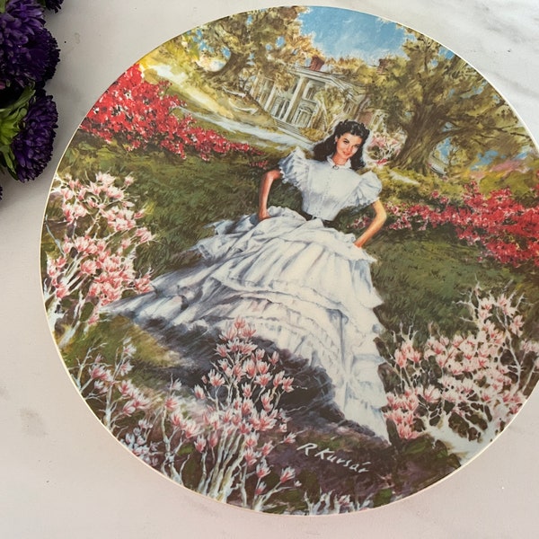 Bradford Exchange Gone With the Wind Plates - Etsy