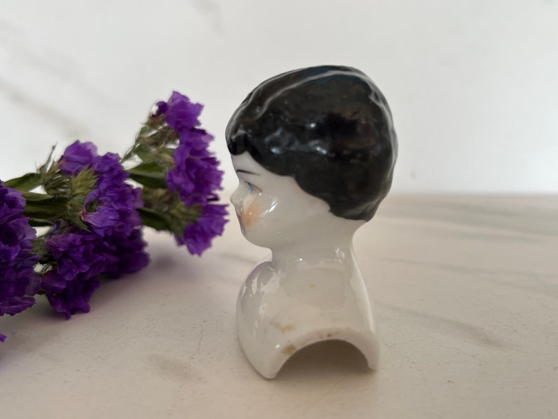 German Porcelain China Shoulder Head. 1860-1890s. Marked - Etsy