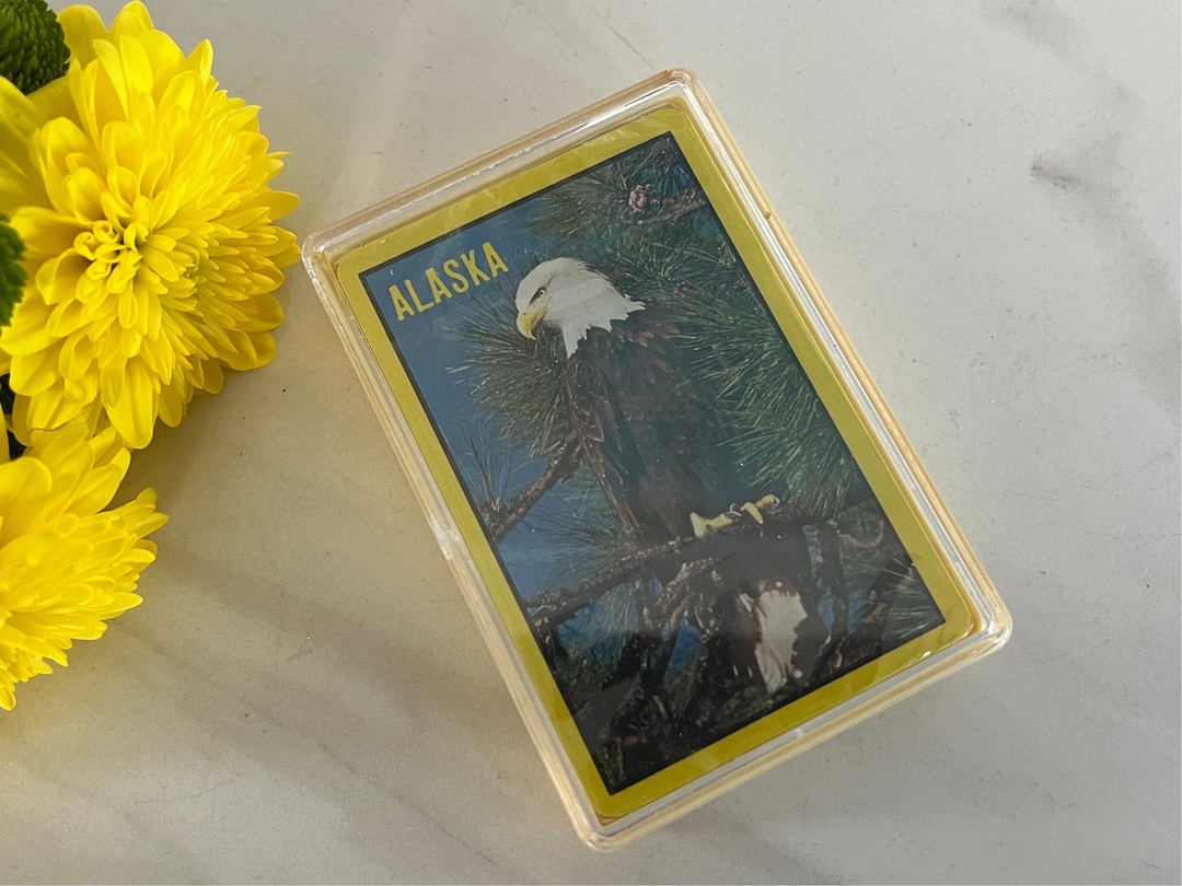 Playing Cards Alaska Souvenir With Bald Eagle Vintage Poker Playing ...