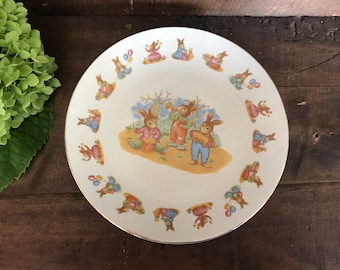 Pottery Barn Bunny Plate - Etsy