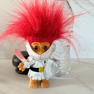 Troll Vintage Knight and Shining Armor Troll Doll. Russ Berrie and ...
