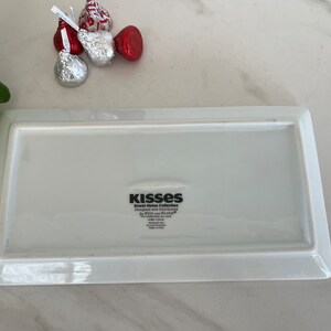 Fitz and Floyd Valentine Hershey Kiss Ceramic Porcelain Candy Dish or ...