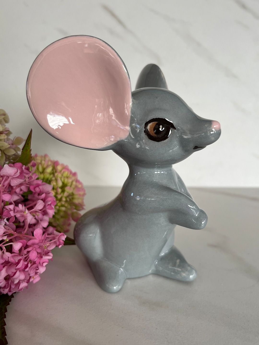 Ceramic Mouse Figurine. Handmade Ceramic Mouse Marked 1982 - Etsy