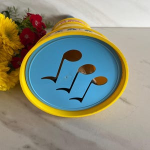 Toy Bell Playskool Yellow Plastic School Chime Bell. Made in USA. 1969 ...