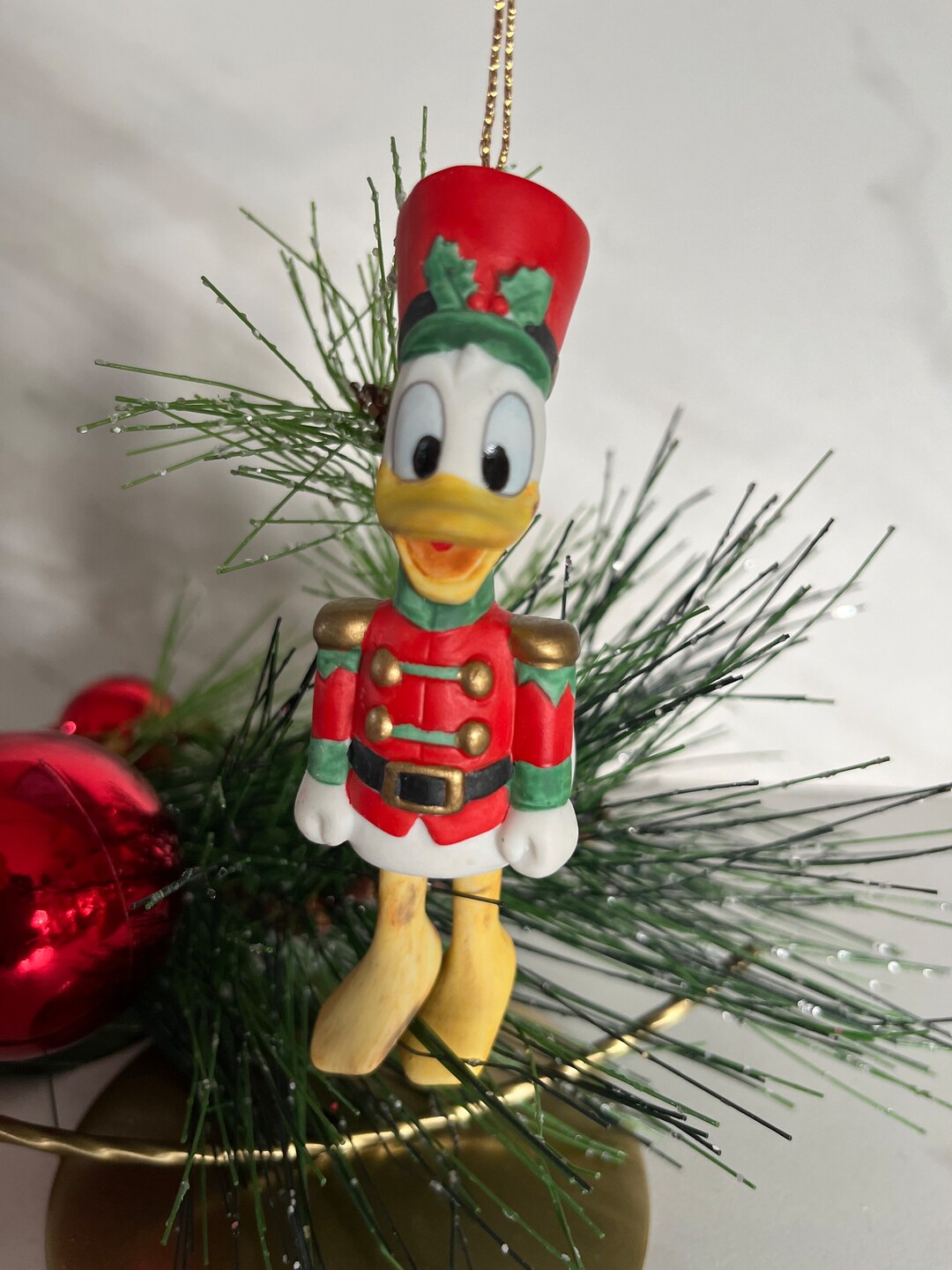 The Walt Disney Company Donald Duck Nutcracker Porcelain - Etsy