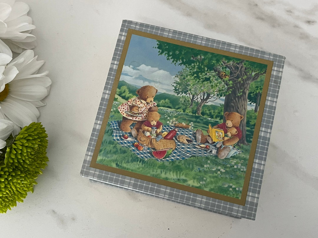 Vintage Coasters Teddy Bears Picnic. 1996. Legacy Publishing Group ...