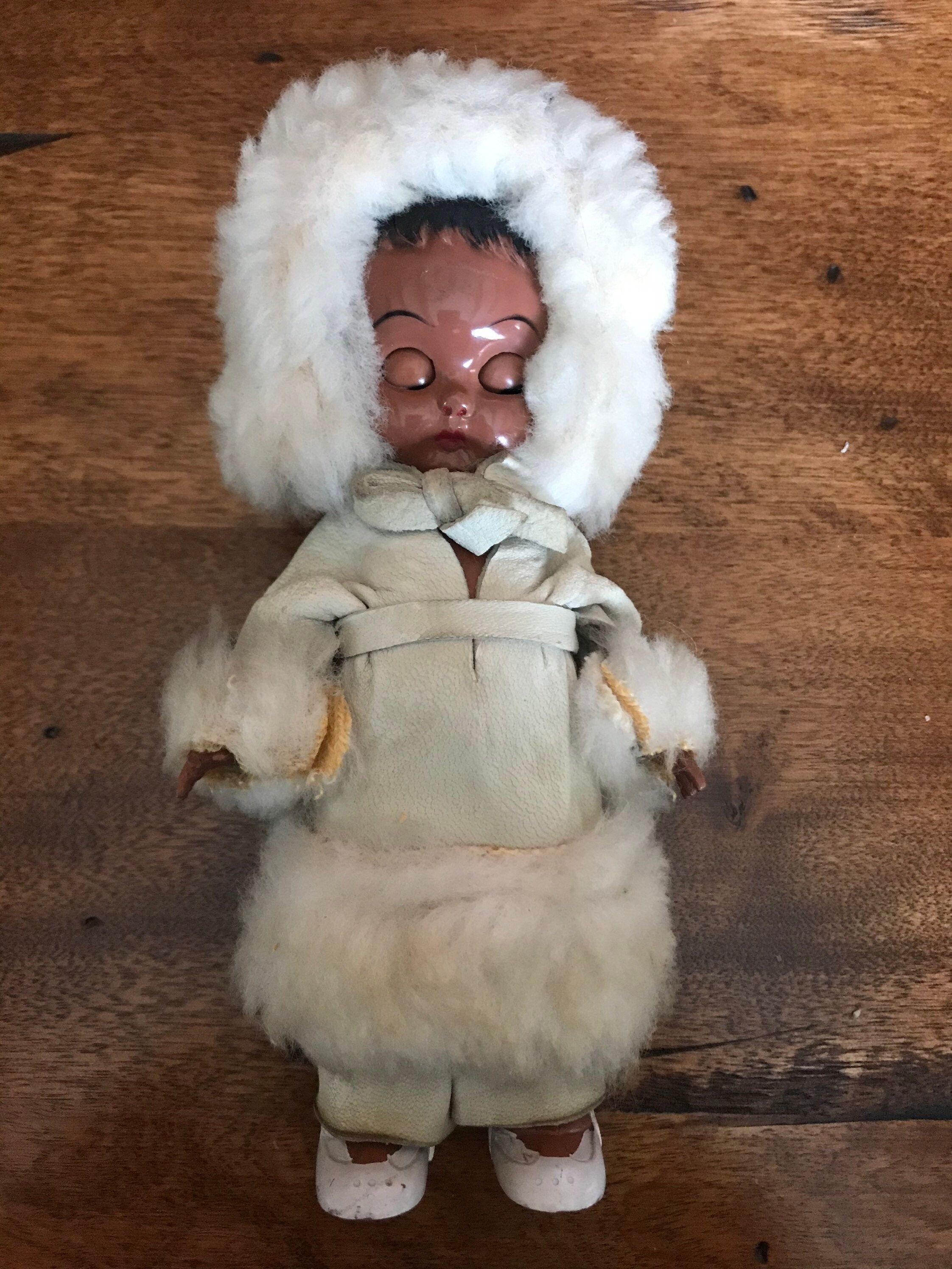 Native American or Alaskan Eskimo Doll With Original Clothes - Etsy