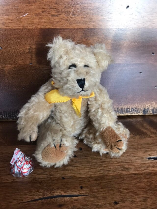 Boyds Fully Jointed Lil' Brown Teddy Bear. Boyds Bear | Etsy