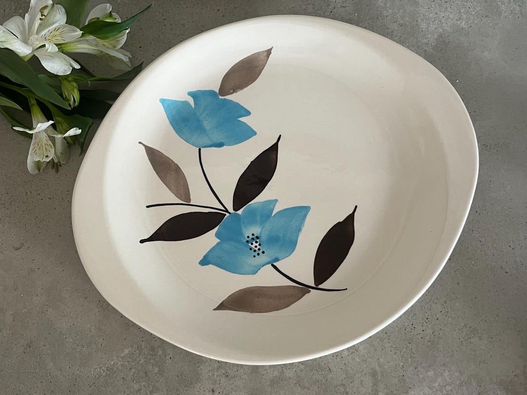 Mid Century Stetson China Platter Marked Stetson China Co. 1956 Hand ...