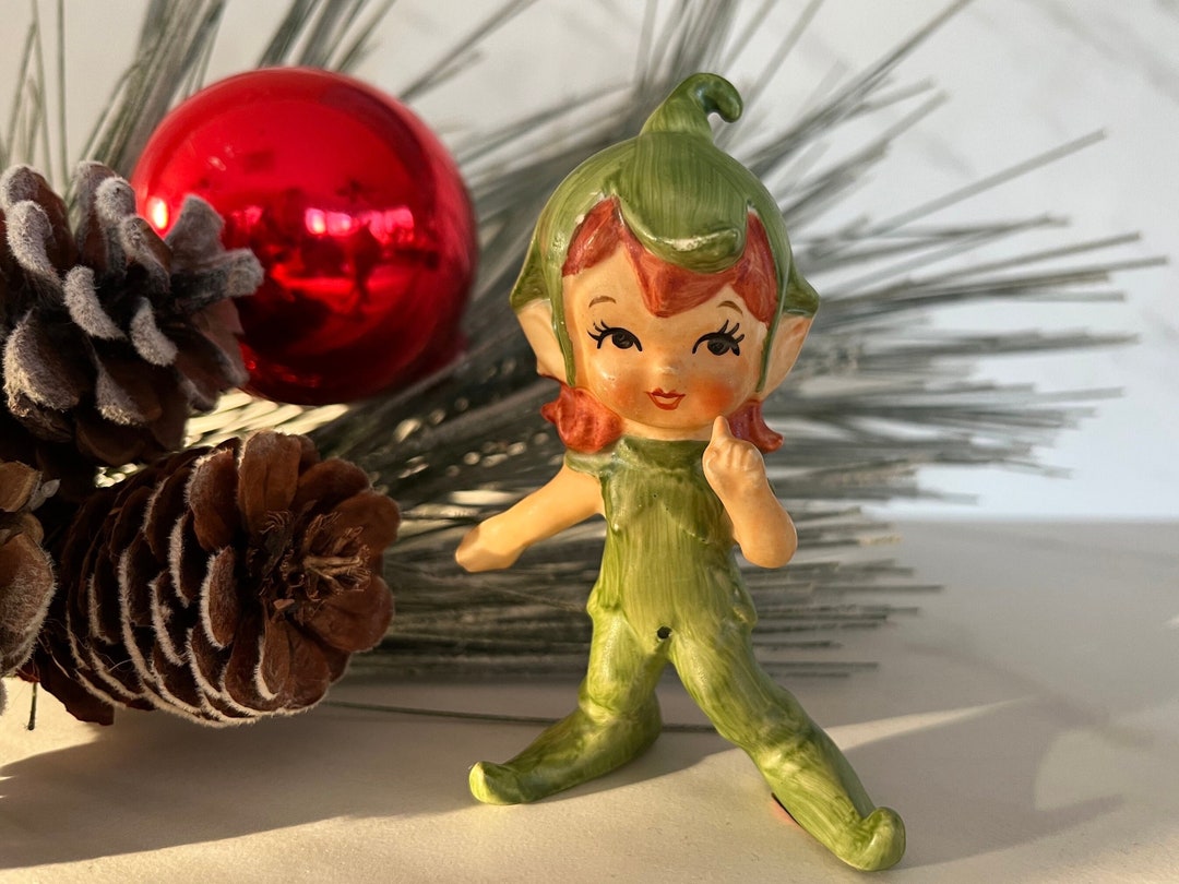 Vintage Garden Pixie Elf Sprite Leftons China Figurine. Beautiful Made ...
