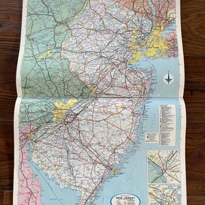 Rand Mcnally Road Atlas State Farm Vintage Road Atlas Map 1977. USA ...