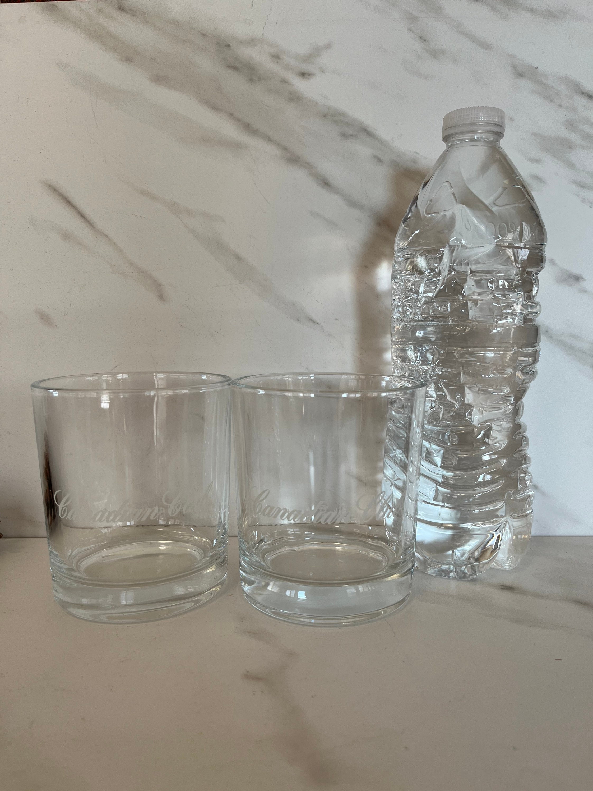 Canadian Club Promo Souvenir Vintage Whiskey Rocks Glasses - Etsy