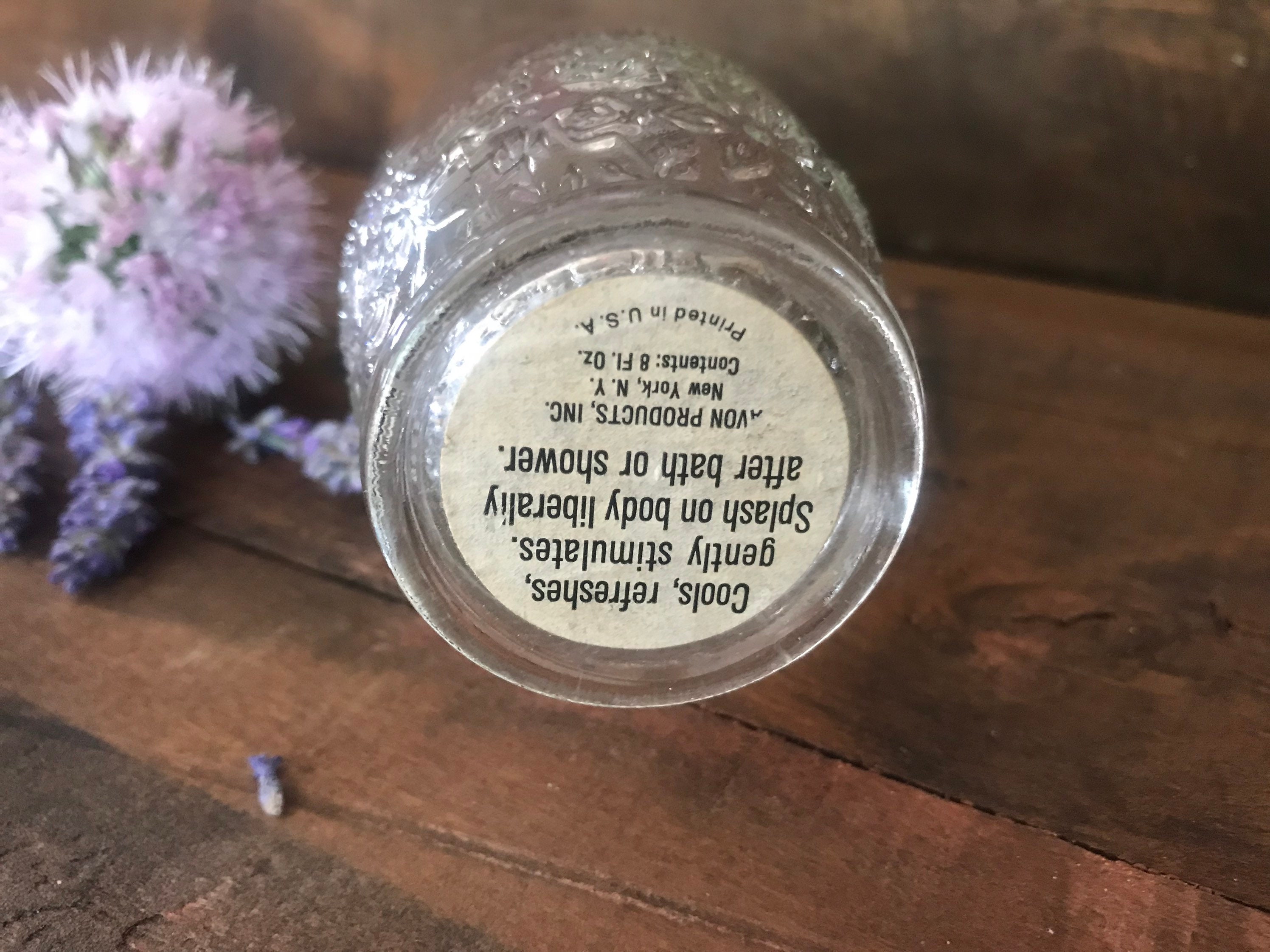 Avon Vintage Perfume Lilac After Bathe Freshener Oil Perfume - Etsy