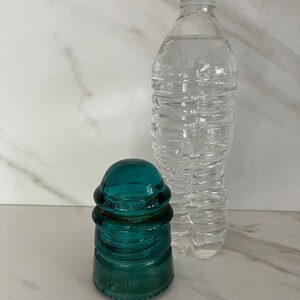 Antique Hemingray Blue Glass Insulator. Marked Hemingray. No. 12 *read ...