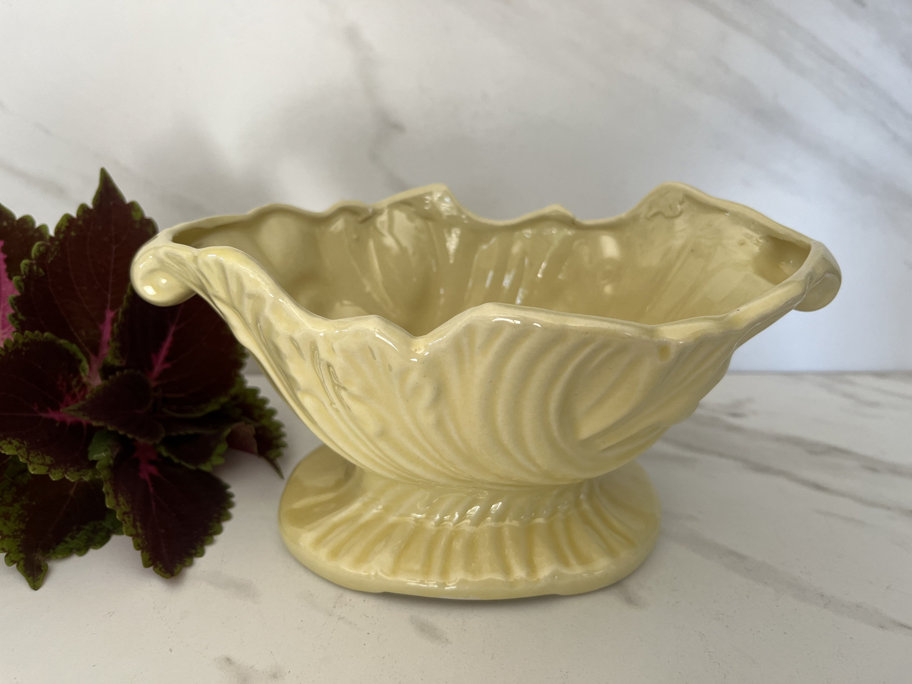 Gorgeous American Bisque Pottery Company Pale Yellow Planter - Etsy