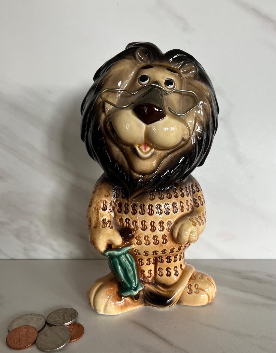 Harris “hubert” the Lion Vintage 1972 Lefton China Bank. Awesome New ...