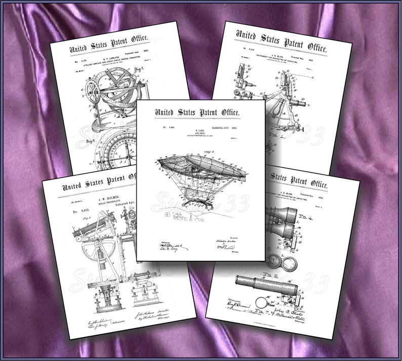 Steampunk Inventions Original Steampunk Style Patent - Etsy