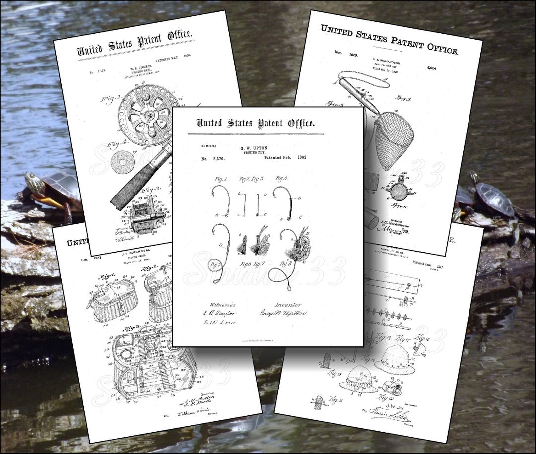 Fly Fishing Patents – 5 Original Fly Fishing Patents Submitted and ...