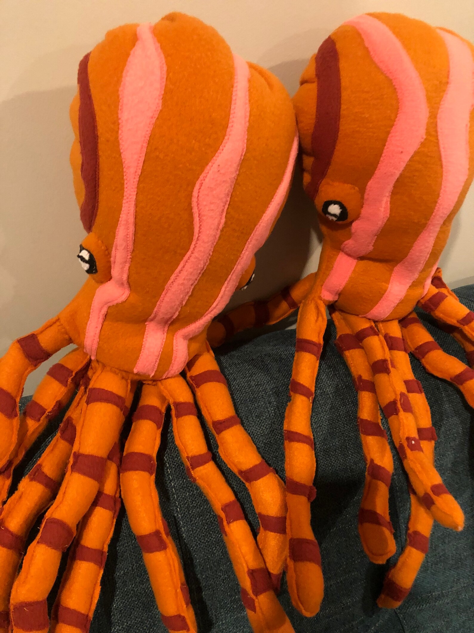 Tiger Octopus Plushy/ Kid Art/ Turn Artwork Into Stuffed Animals ...