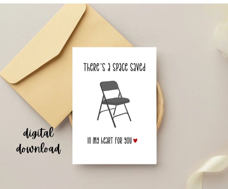 Pittsburgh Parking Chair Valentine Digital Download - Etsy