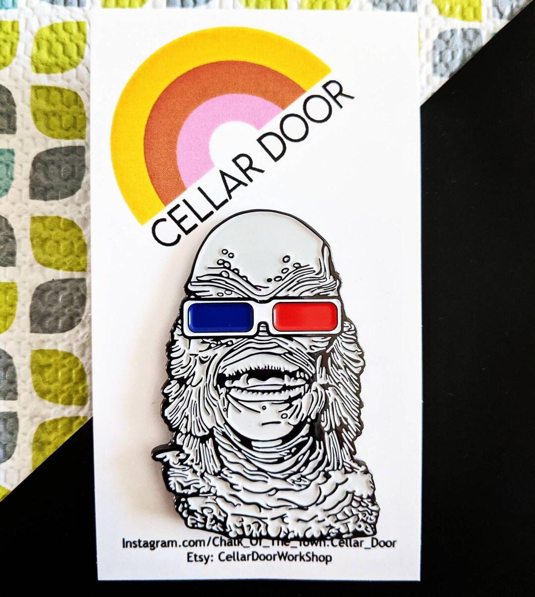 Creature Enamel Pin - Etsy