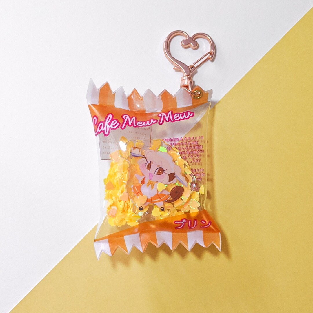 Pudding Tokyo Mew Mew Candy Bag Charm - Etsy
