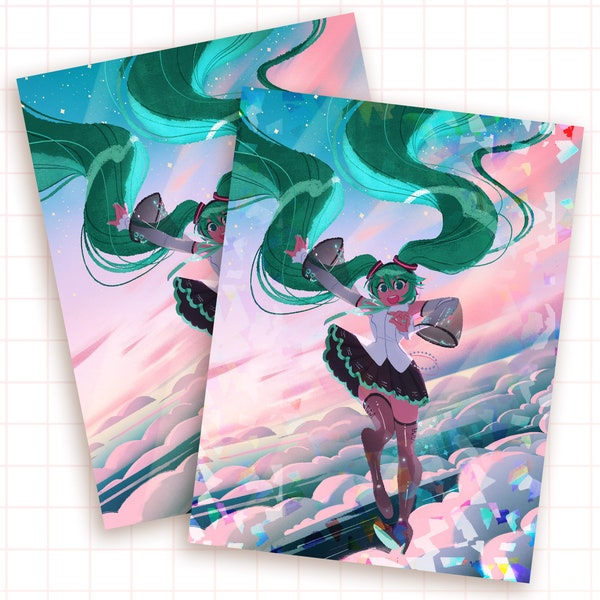 Hatsune Miku Posters - Etsy