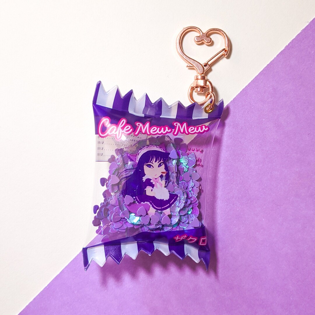CLEARANCE | Zakuro | Tokyo Mew Mew | Candy Bag Charm - Etsy