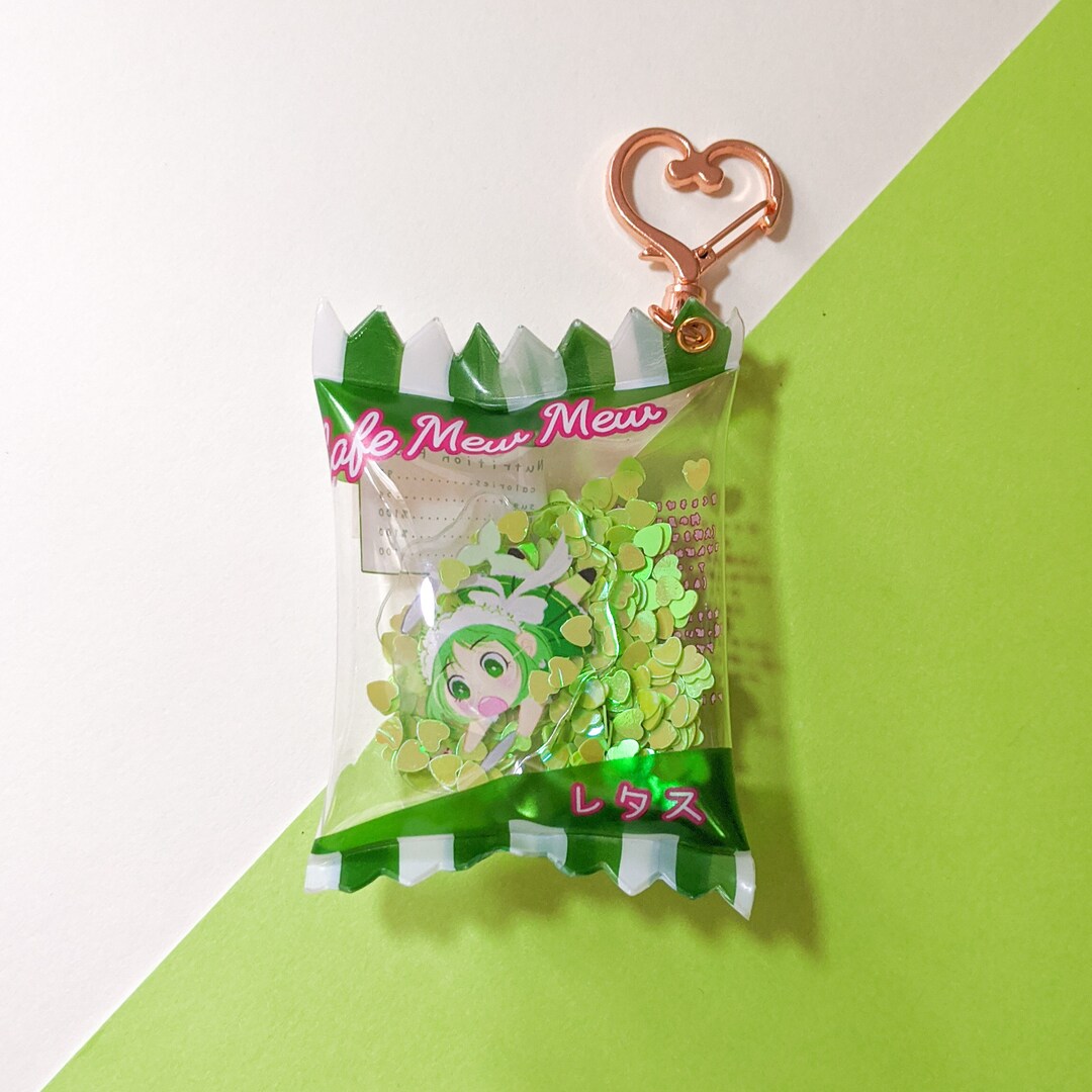 CLEARANCE | Lettuce | Tokyo Mew Mew | Candy Bag Charm - Etsy
