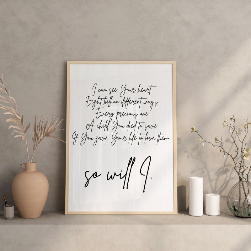 Christian Lyrics - Etsy