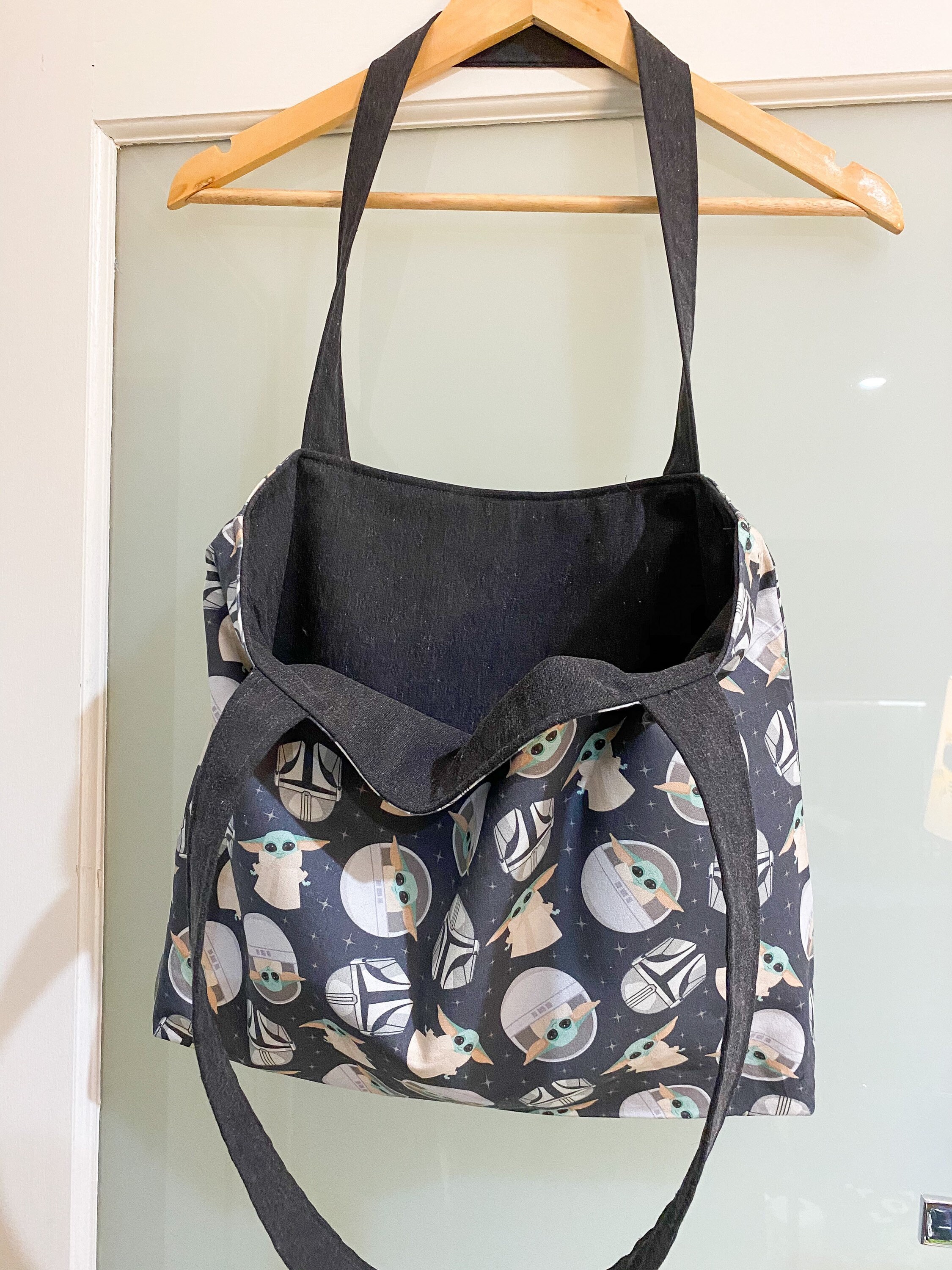 Boxed Bottom Tote Bag - Etsy