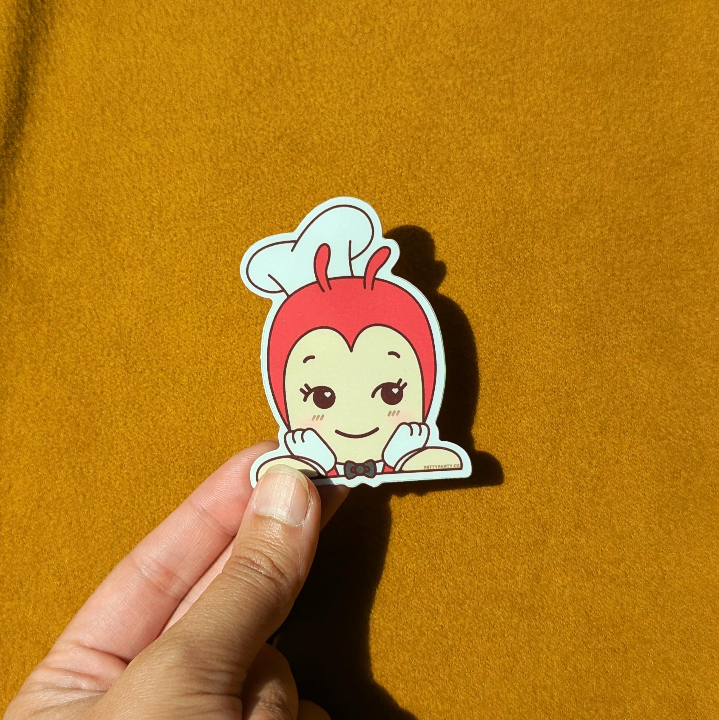 Jollibee Baby Mini Peeker Vinyl Sticker - Etsy