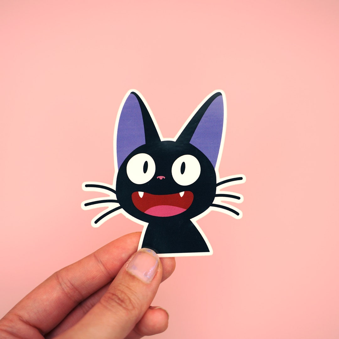 Jiji Vinyl Sticker Studio Ghibli Kiki's Delivery Service - Etsy