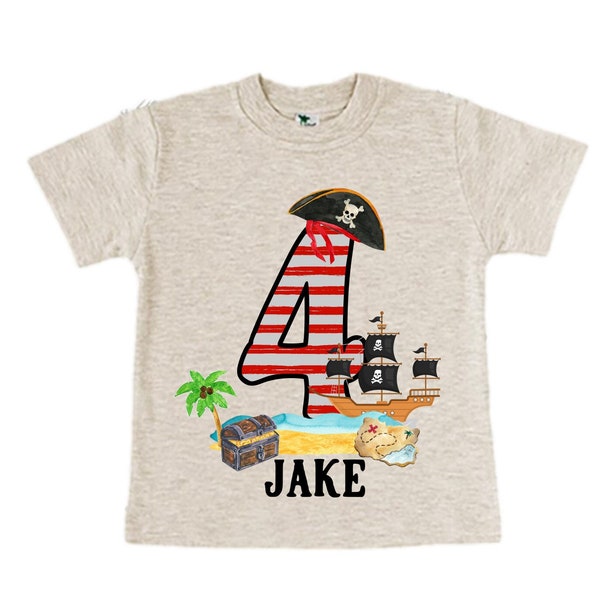 Girls Pirate Shirt - Etsy