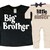 Big Brother/little Sister Matching Sibling Set. Baby Shower Gift. Take ...