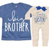 Big Brother/little Sister Matching Sibling Set. Baby Shower Gift. Take ...